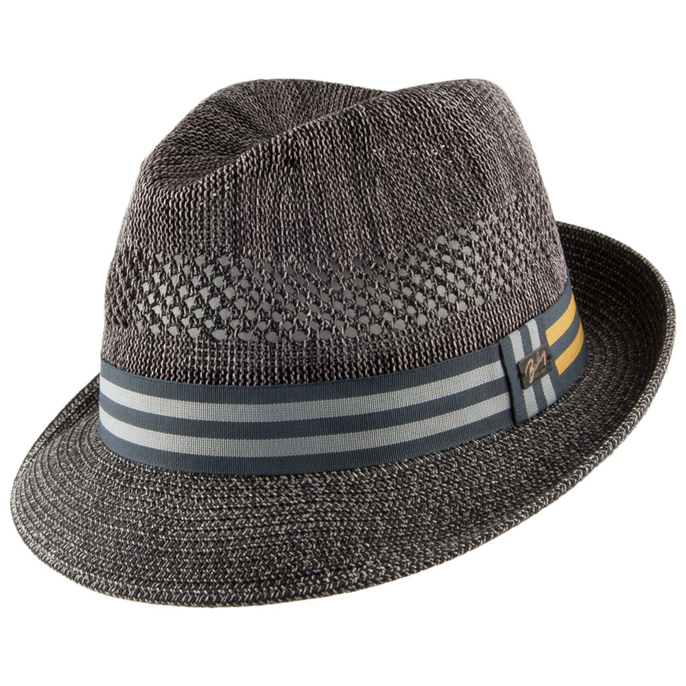 Chapeau Trilby Berle anthracite BAILEY – Chapeaux et Casquettes