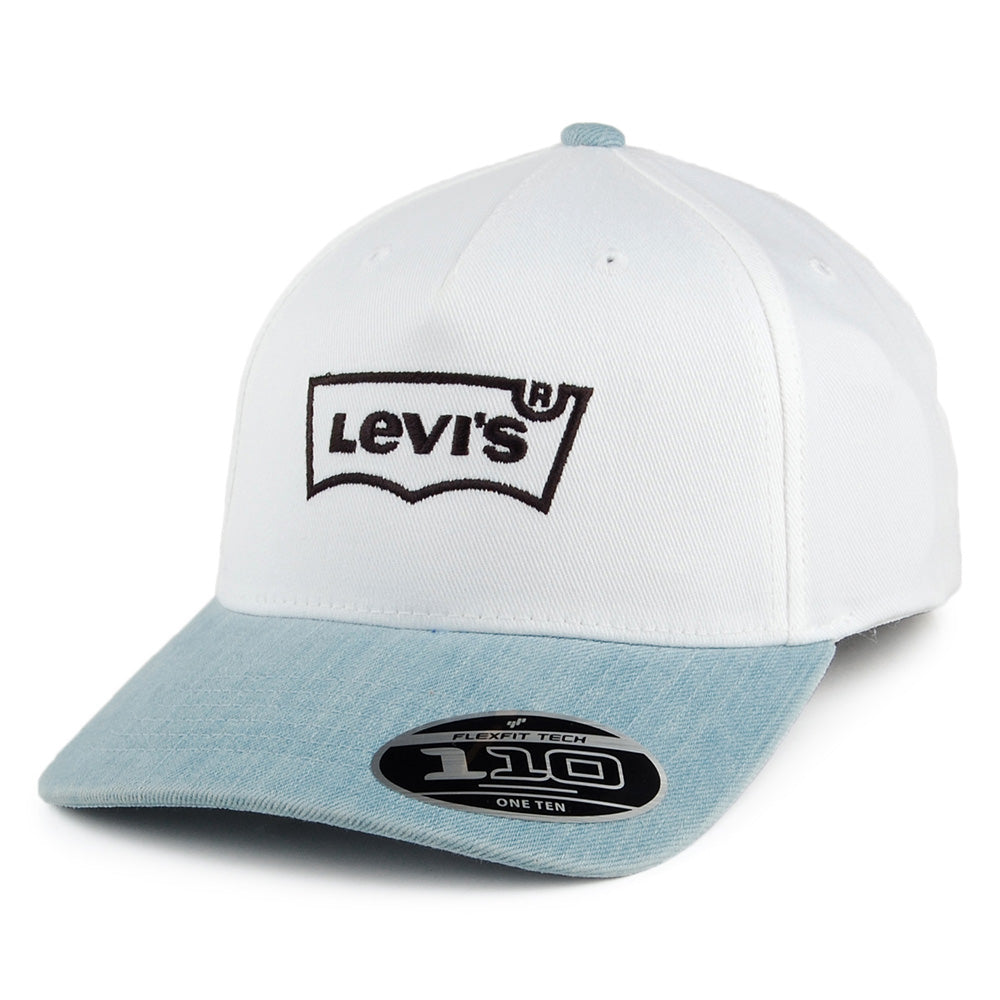 Casquette Flexfit Batwing Outline bleu clair LEVI'S – Chapeaux et ...