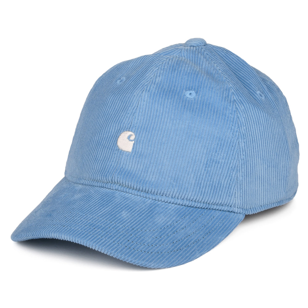 Casquette en Velours Côtelé Harlem bleu ciel CARHARTT WIP – Chapeaux et ...