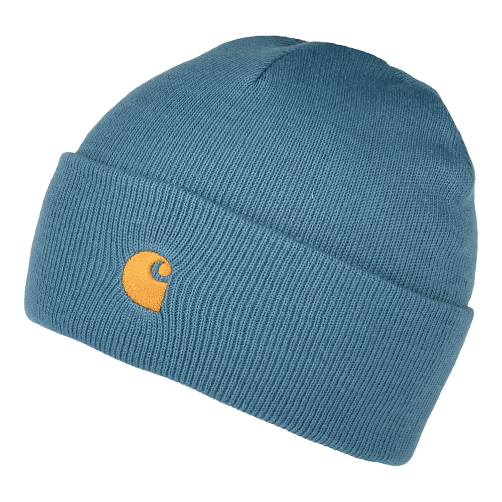 Bonnet à Revers Chase bleu glacé CARHARTT WIP – Chapeaux et Casquettes