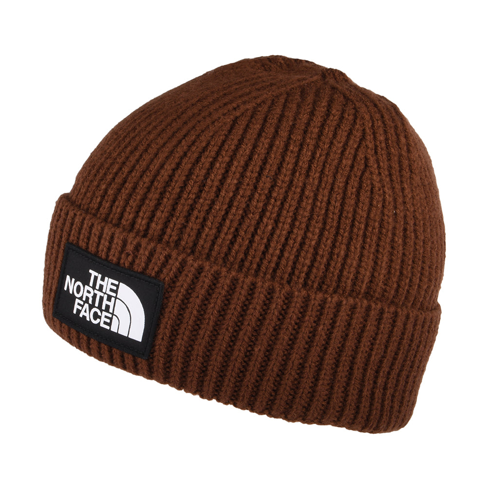 Bonnet Marin à Revers TNF Logo Box marron THE NORTH FACE – Chapeaux et ...