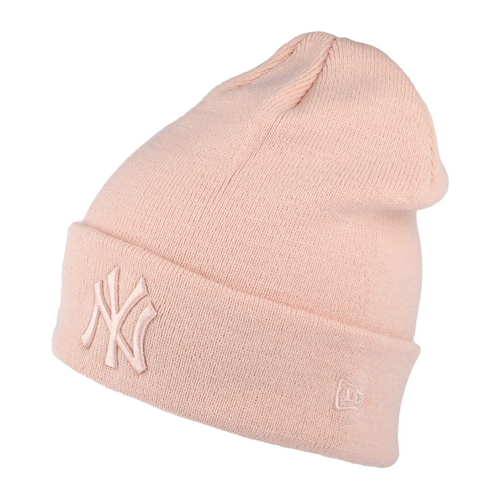 Bonnet Femme MLB League Essential New York Yankees rose blush NEW ERA ...